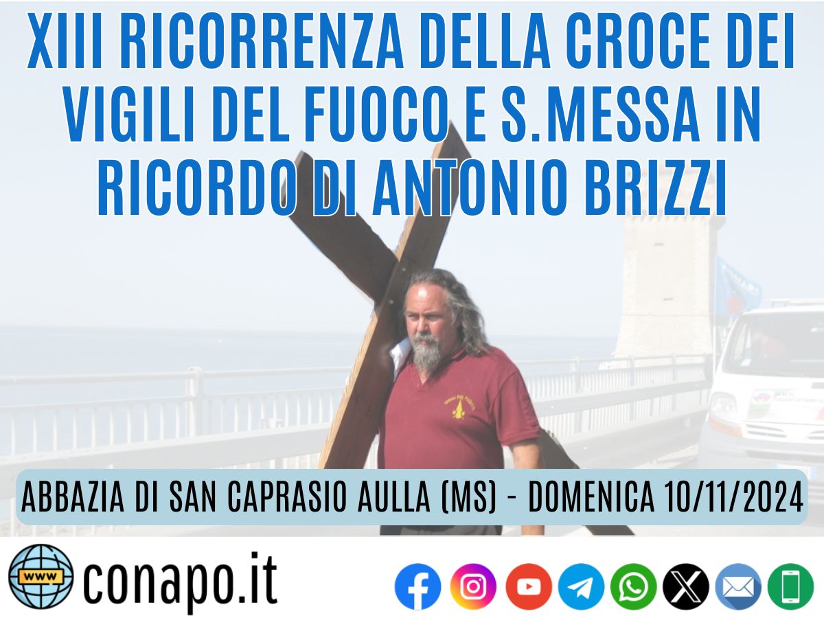 13° ricorrenza della Croce dei Vigili del Fuoco e S. Messa in ricordo ...