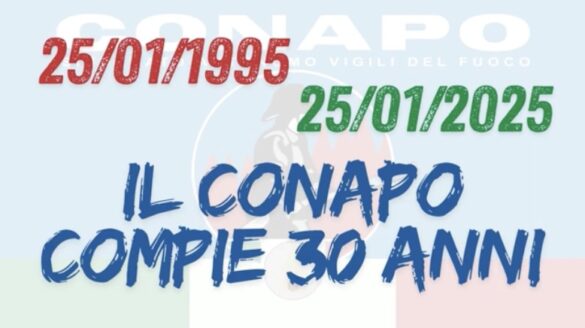 IL CONAPO COMPIE 30 ANNI – CONAPO