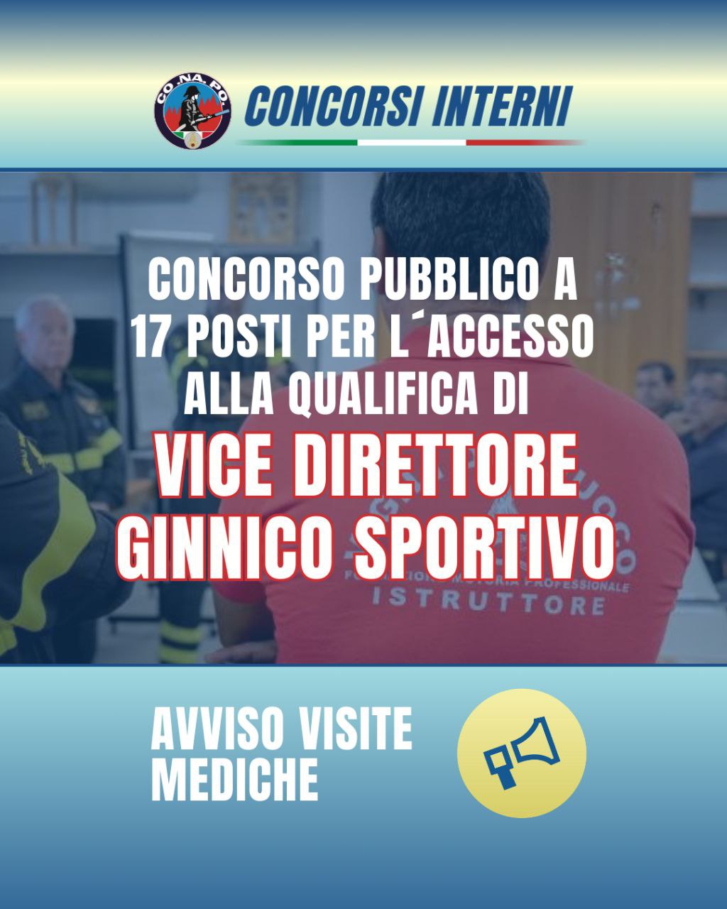 Concorso pubblico a 5 posti per l’accesso alla qualifica di ispettore ...